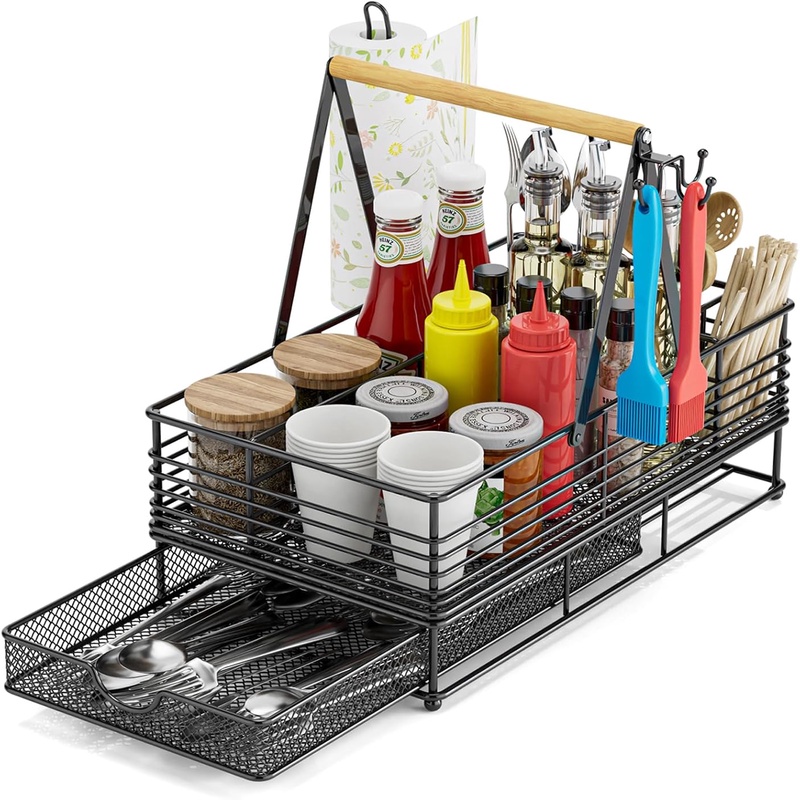 bbq caddy sold on Temu United States