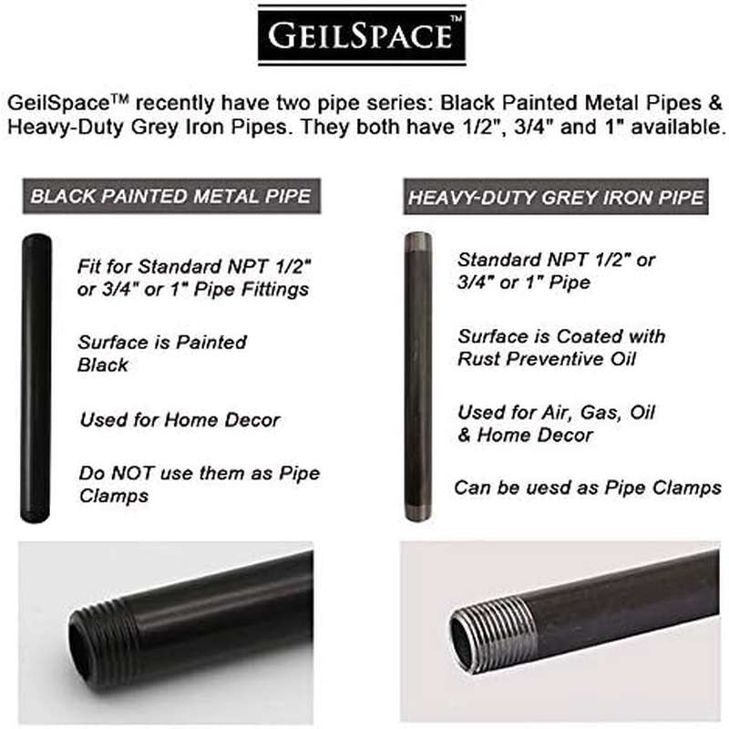 metal pipe sold on Temu United States