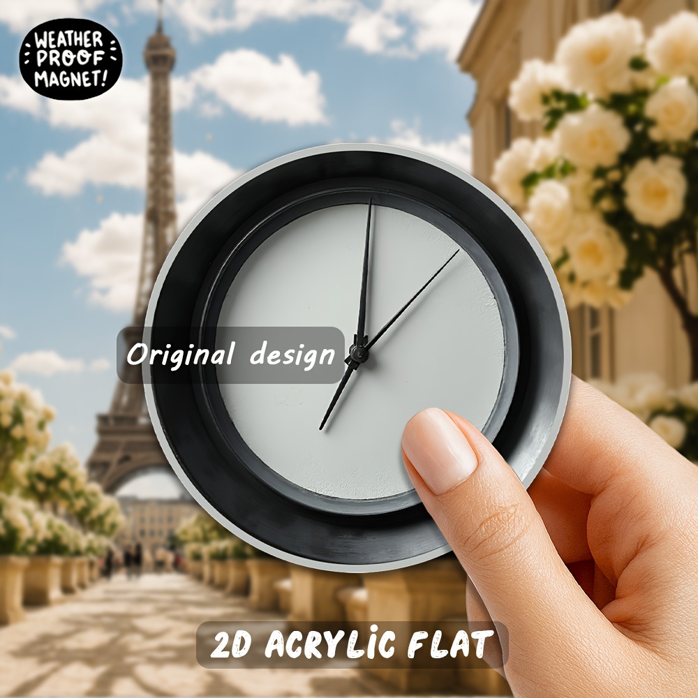 magnet clock sold on Temu United States
