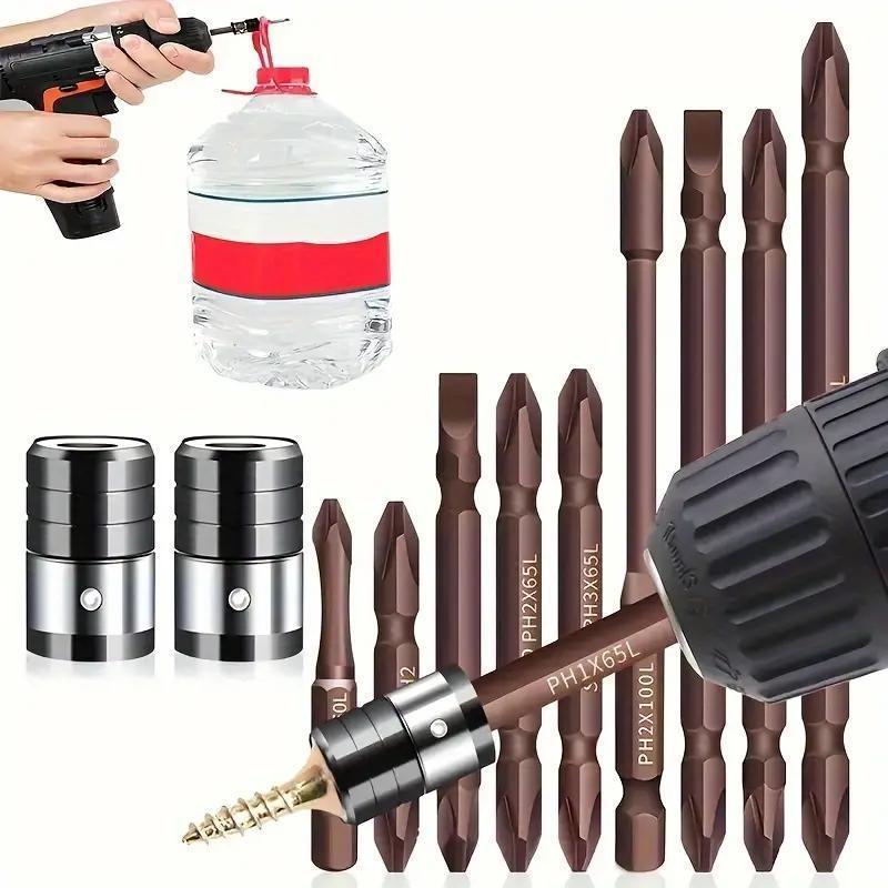 Magnetic Screwdriver Bit Set Ring S2 Steel High Hardness - Temu