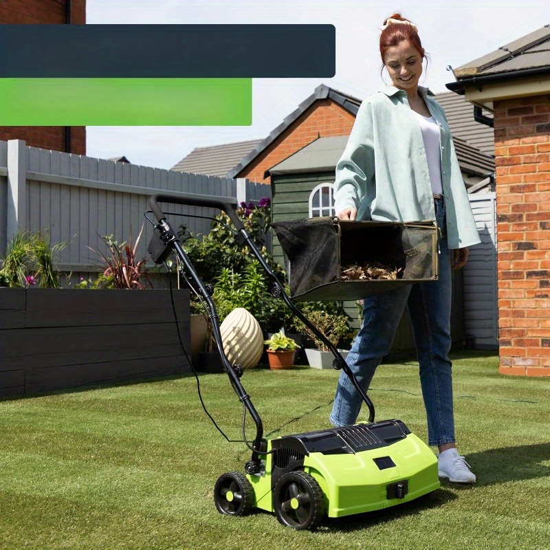 Artificial Grass Sweeper Rake Vacuum Collection Bag - Temu