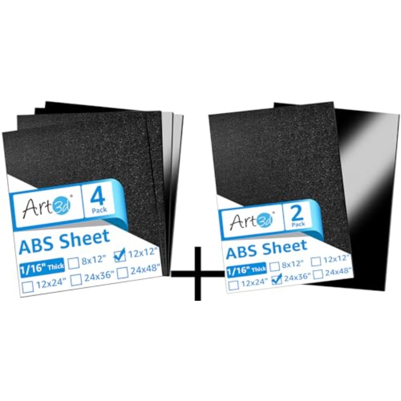 abs plastic sheets sold on Temu United States