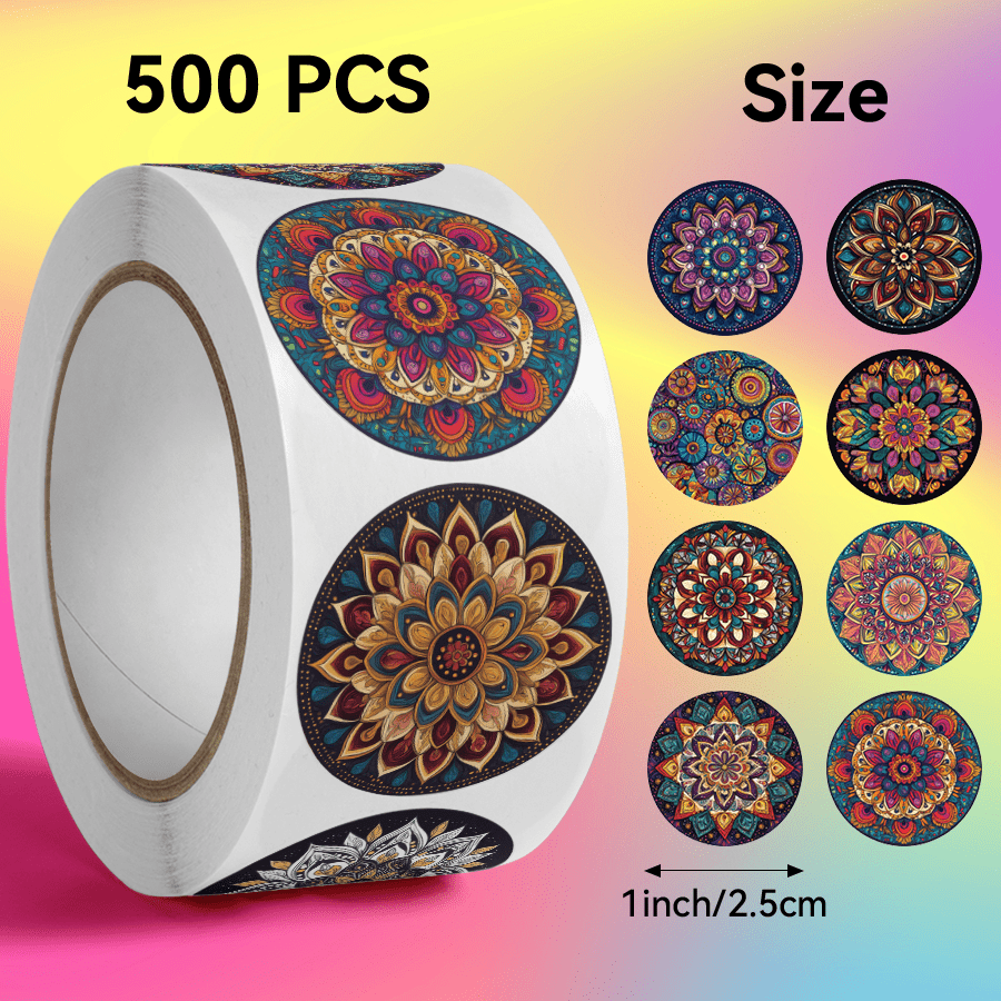 stickers roll sold on Temu United States