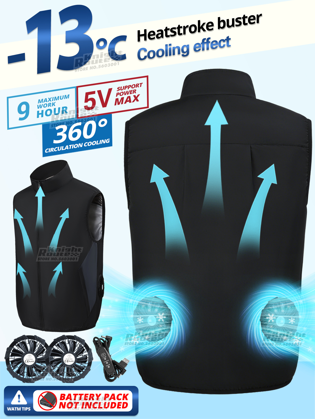 cooling clothes sold on Temu United States
