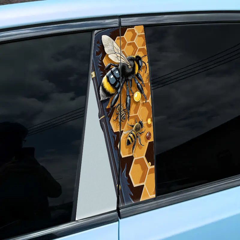 bee car decal sold on Temu United States