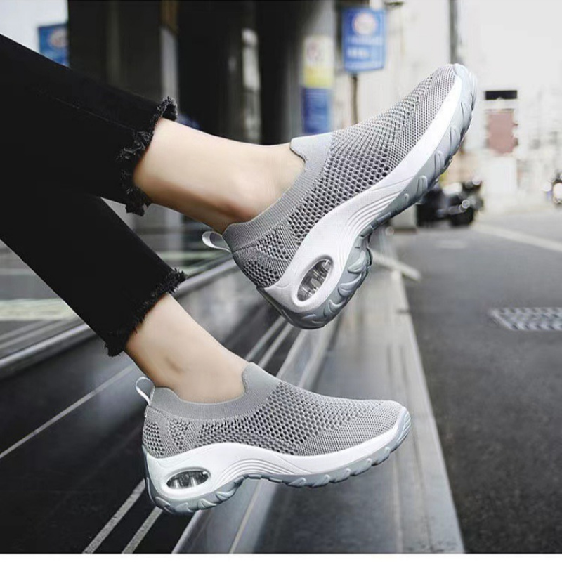 sneakers with cushion sold on Temu United States