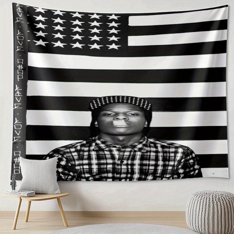 Asap Flag Background
