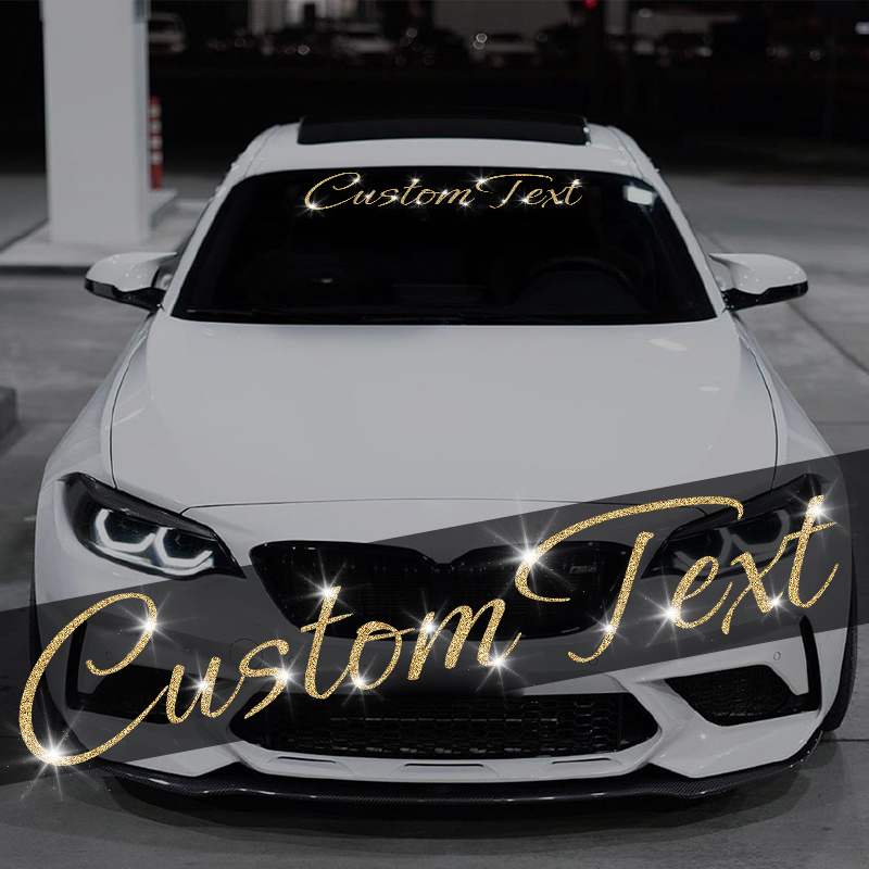personalized car sticker sold on Temu United States