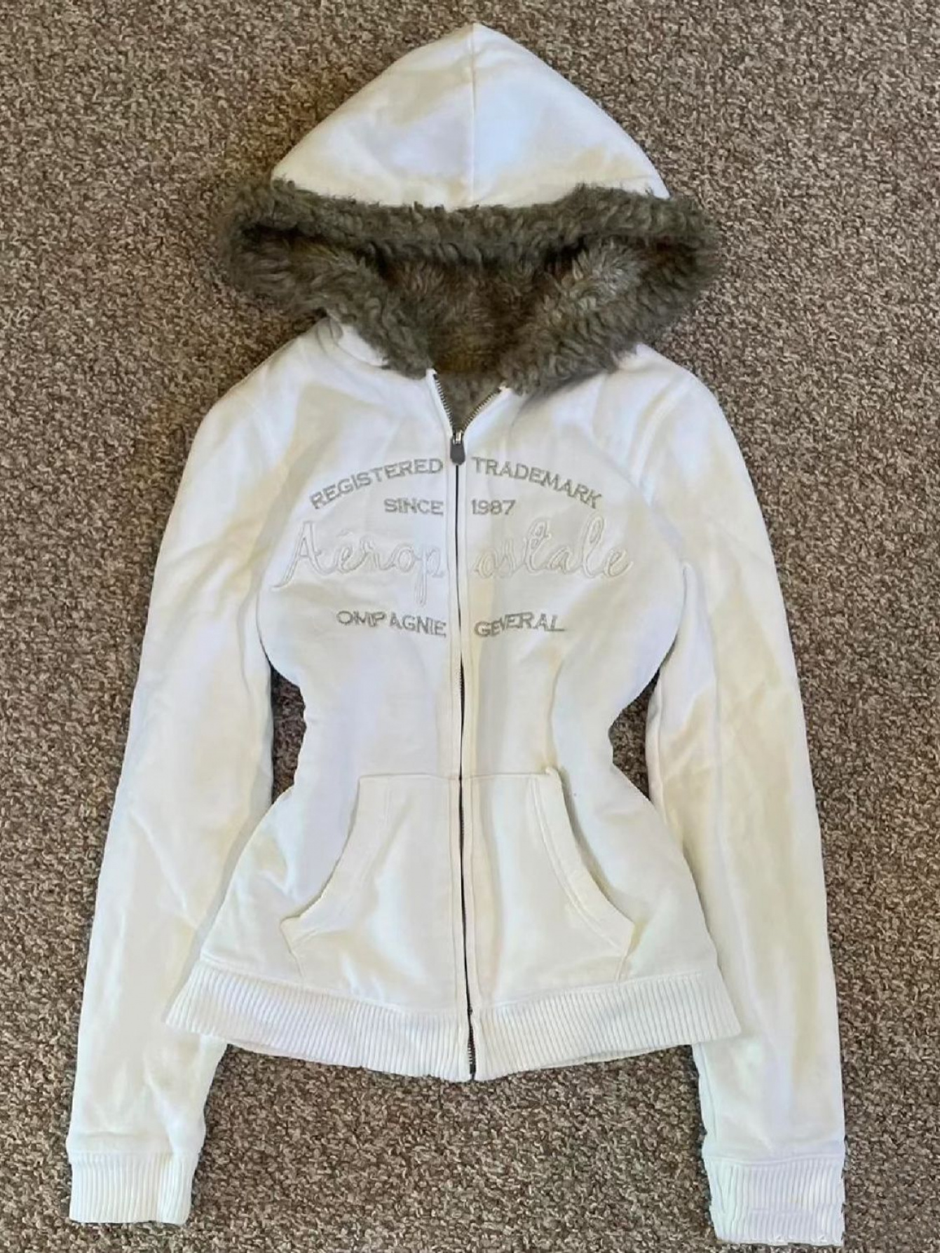 jackets with fur sold on Temu United States