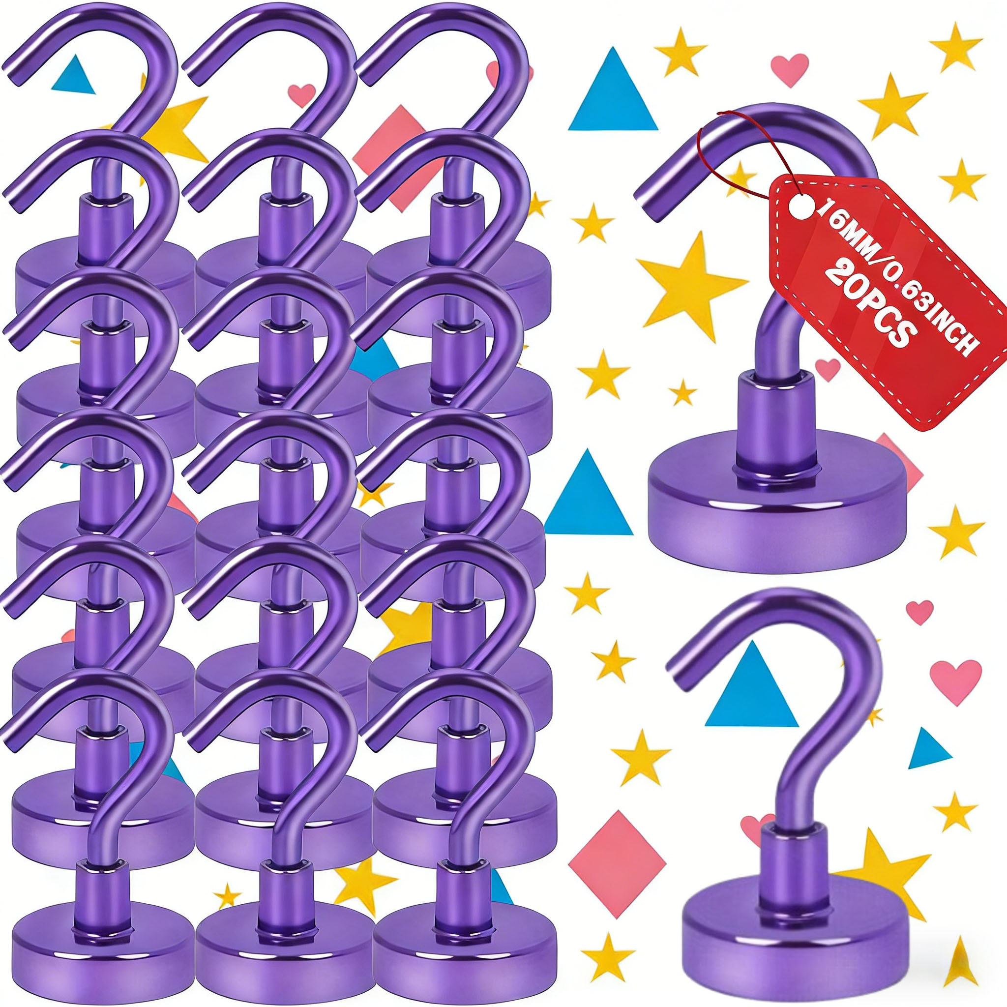 magnetic hooks sold on Temu Australia
