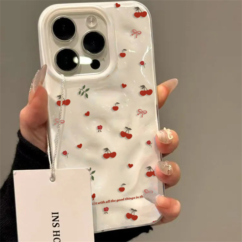 cherry phone case sold on Temu United States