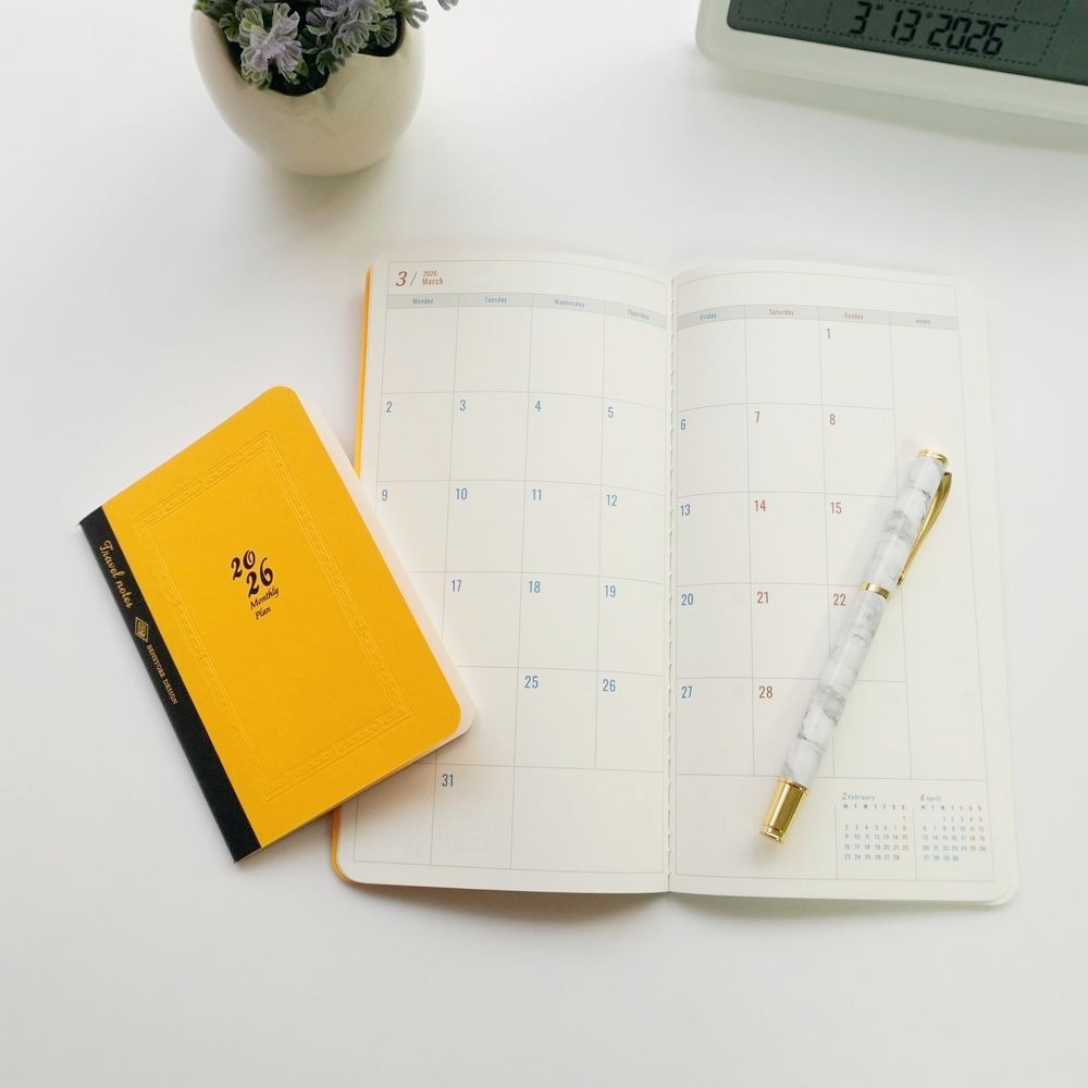 planners and journals sold on Temu United States