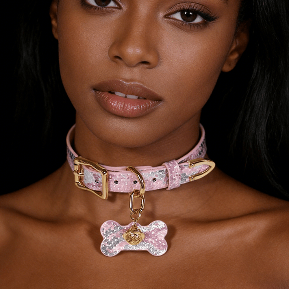 human collars sold on Temu United States