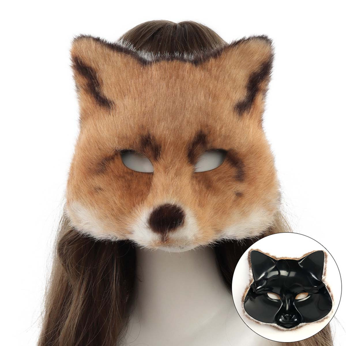 mask therian fox sold on Temu United States