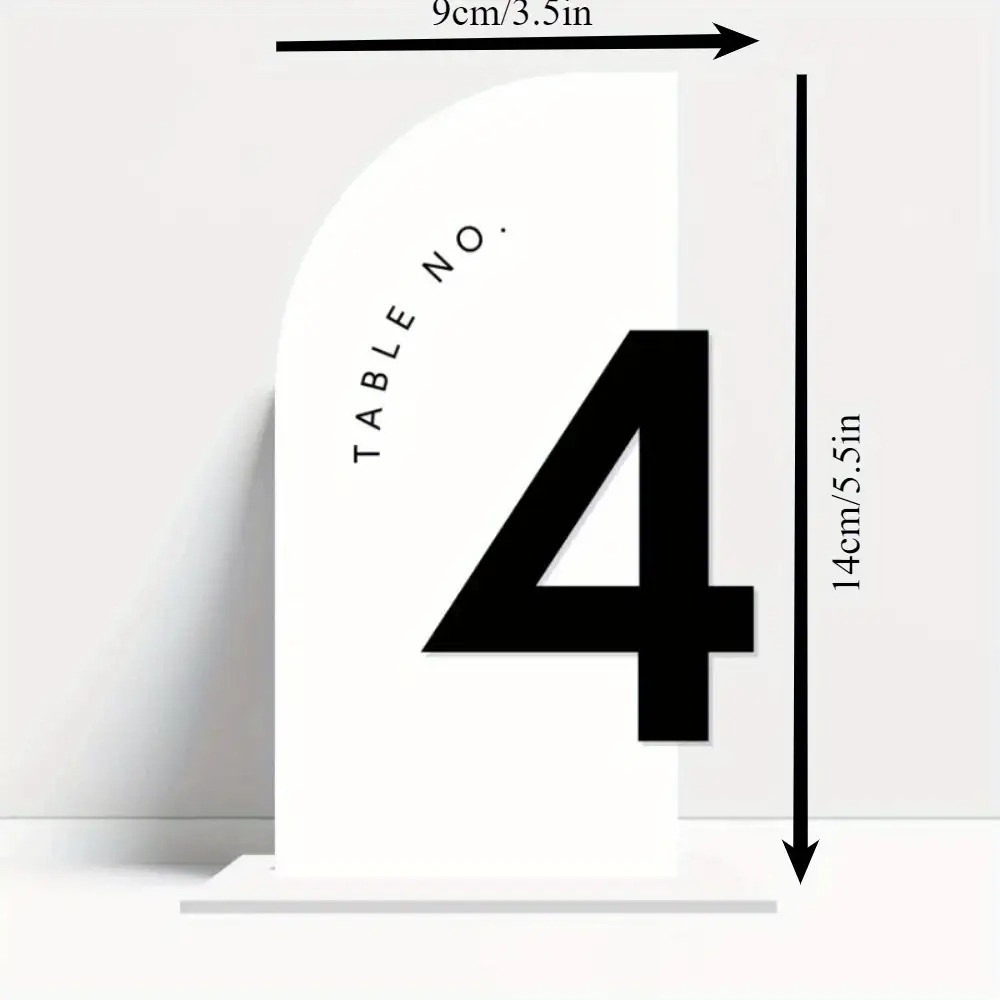 wedding table number sold on Temu United States