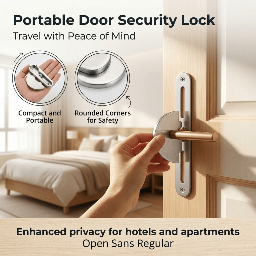 portable door locks sold on Temu United States