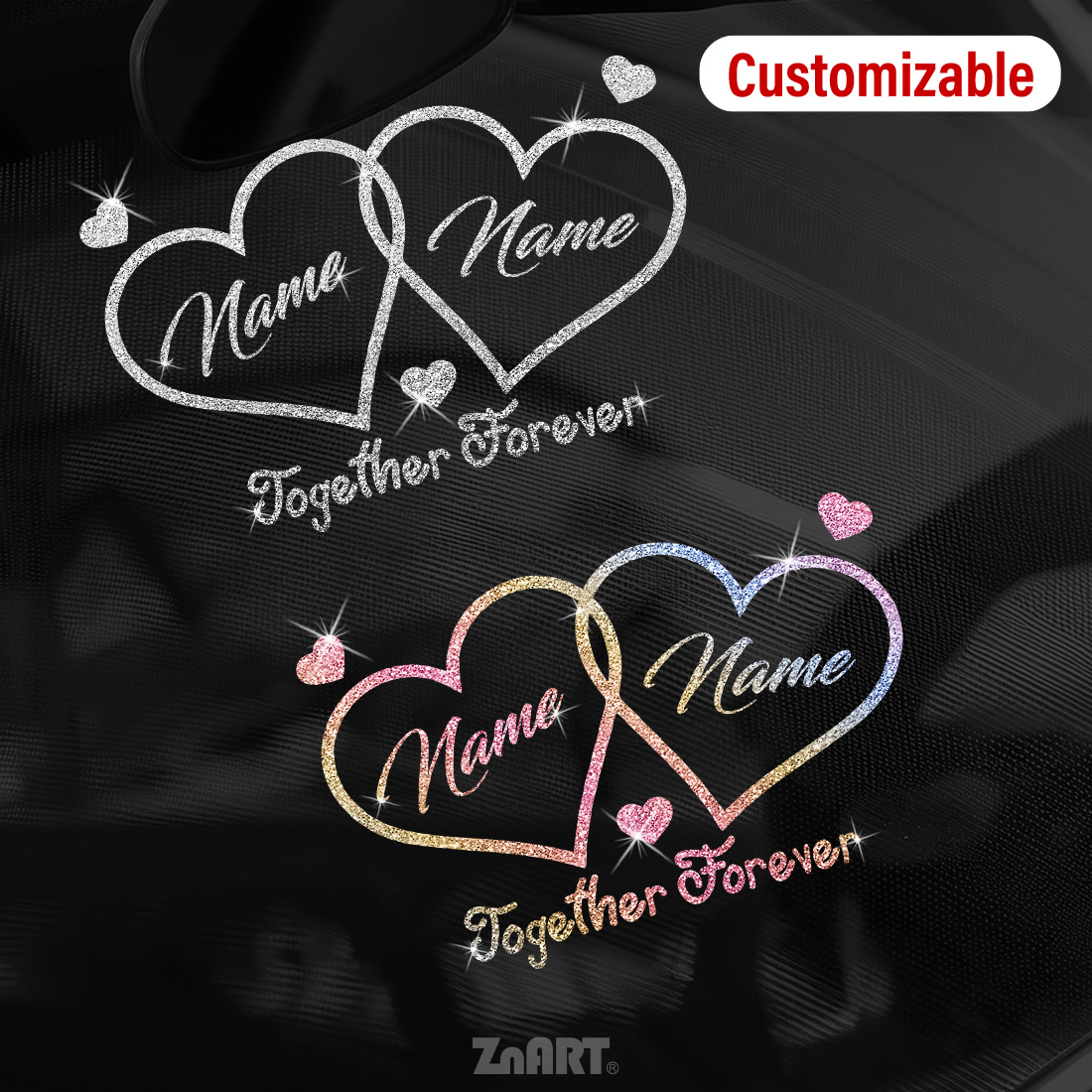 car decal sold on Temu United States