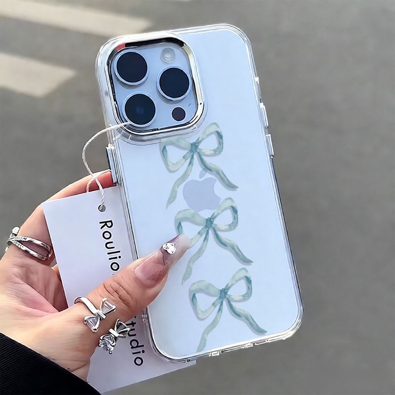 bow phone case clear sold on Temu United States