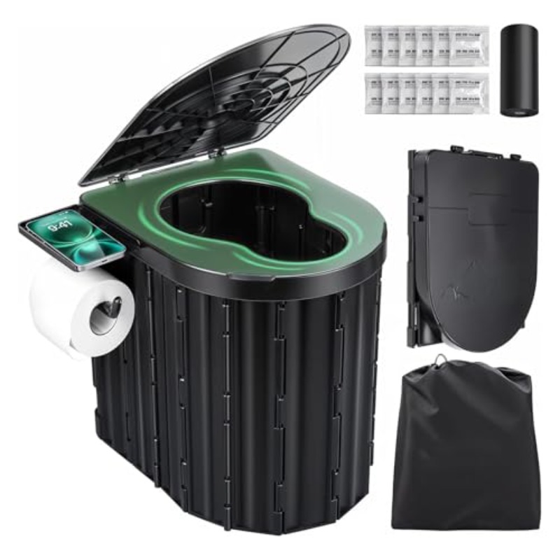 portable bio toilet sold on Temu United States