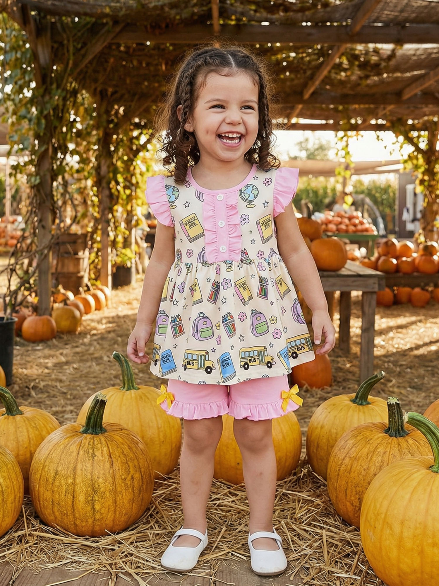 girl school clothes sold on Temu United States