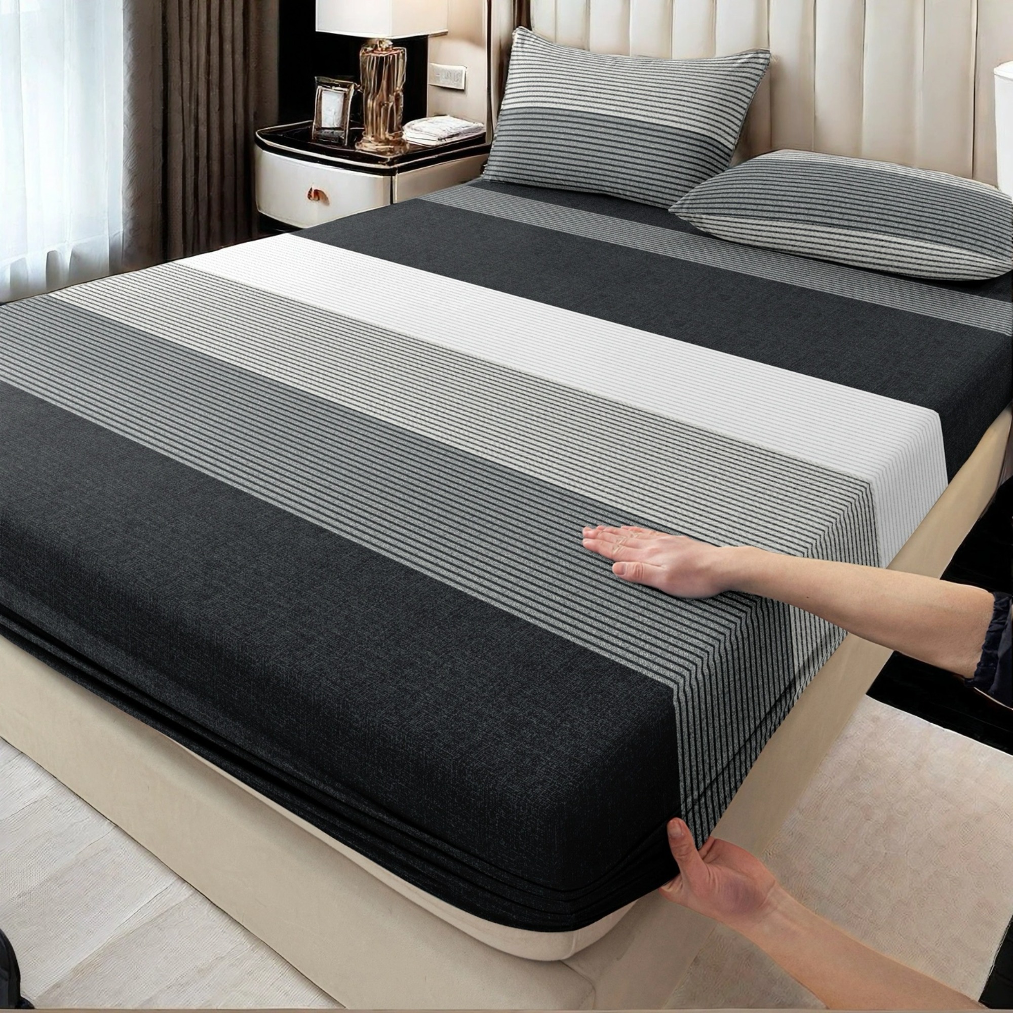 queen size sheet sets sold on Temu Australia