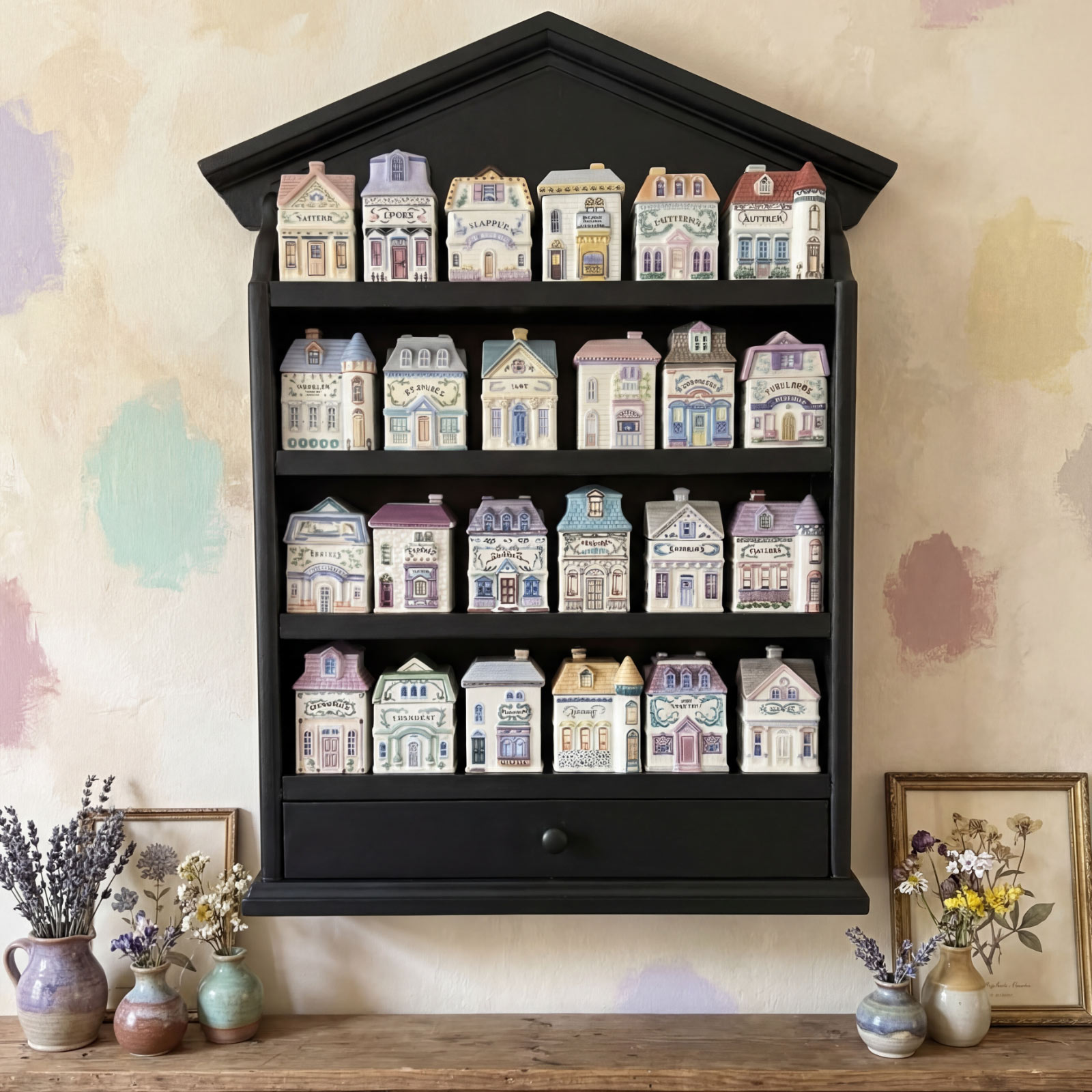 wooden spice rack sold on Temu United States