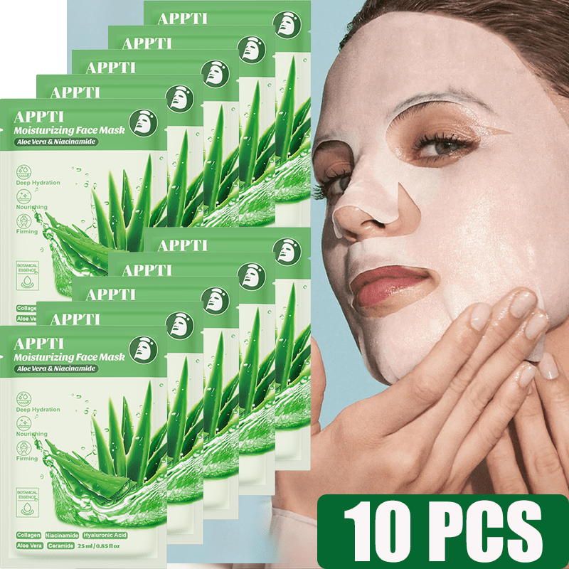 moisturizing face mask sold on Temu United States