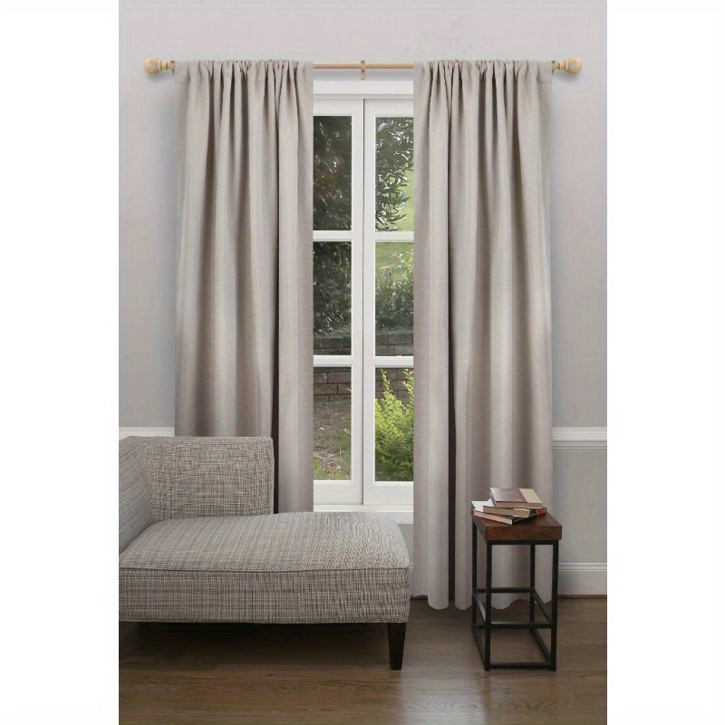 elegant wood ball curtain rod set diameter - Temu