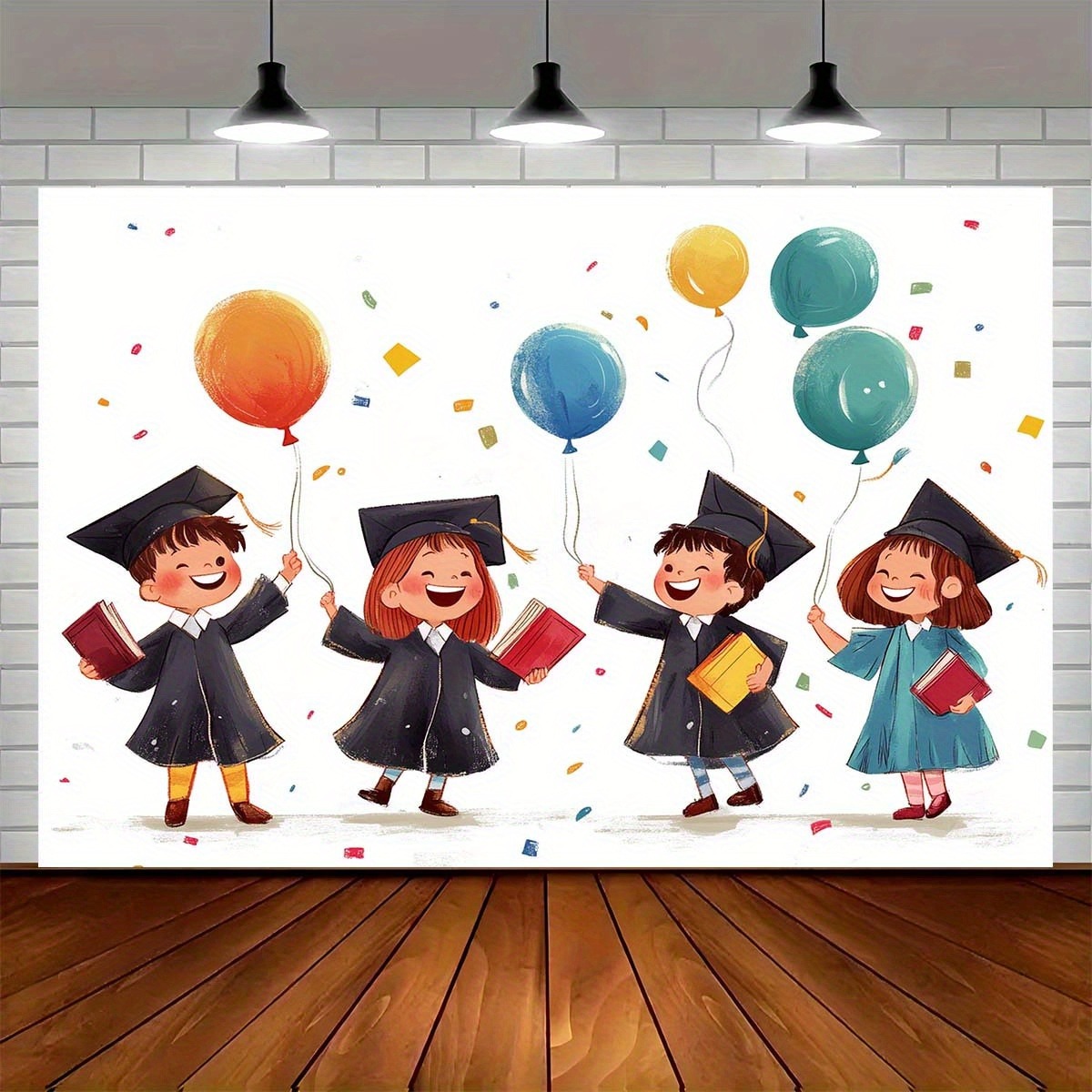 Kids Graduation Background