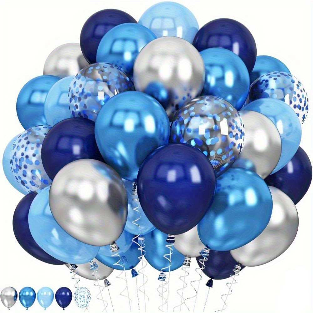 blue graduation decorations sold on Temu United States