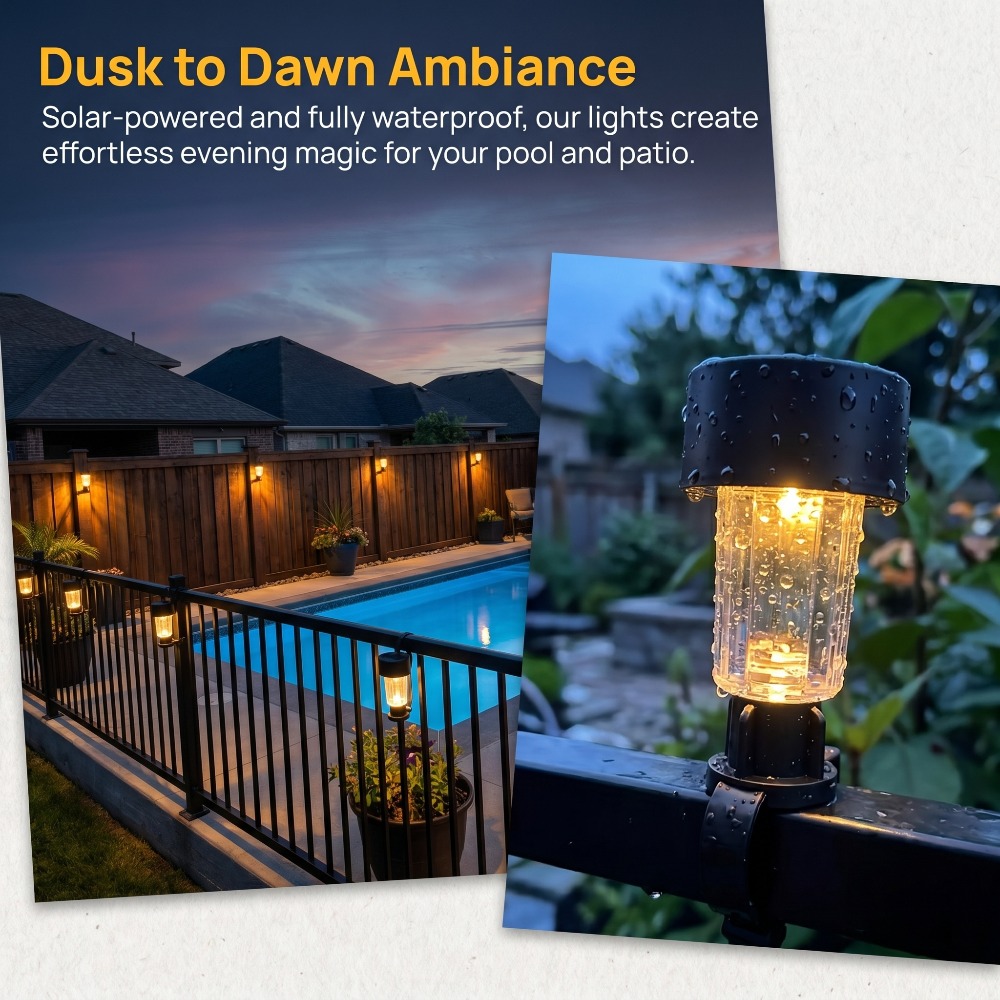 pool led lights sold on Temu United States