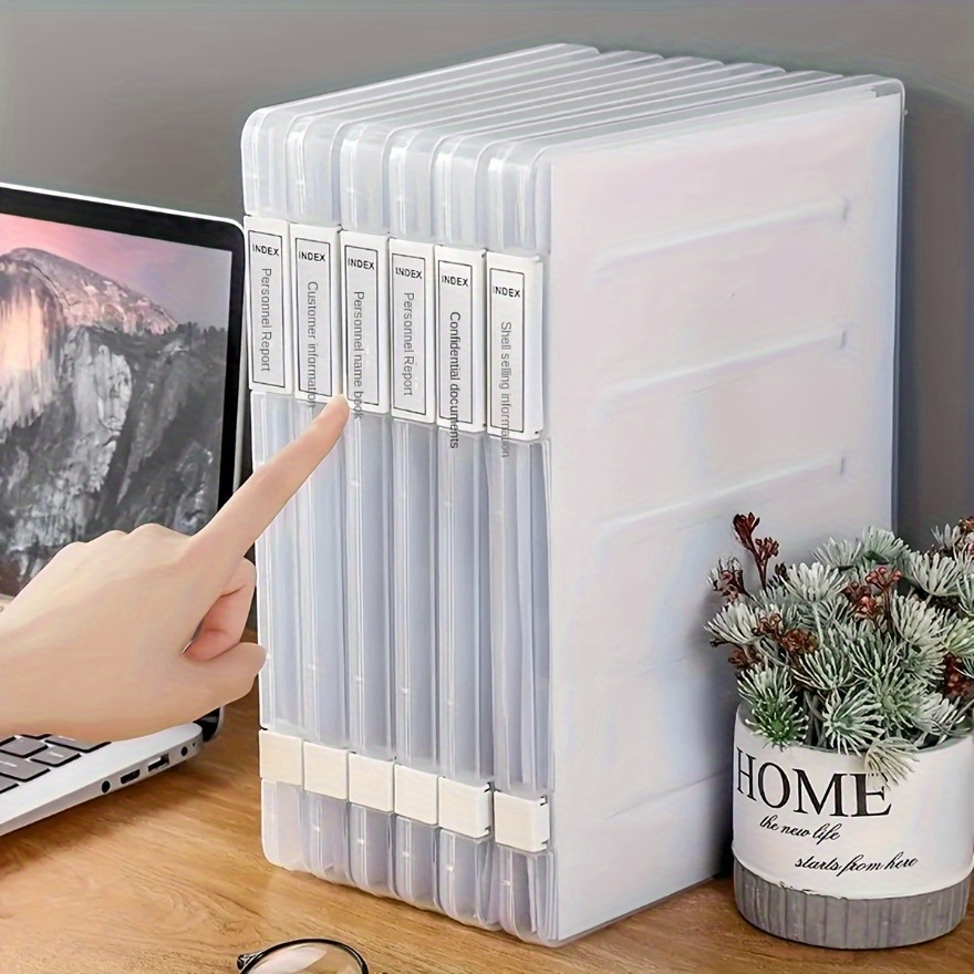 Portable File Folder Organizer Office Desktop Organizer A4 Paper Drawer ...