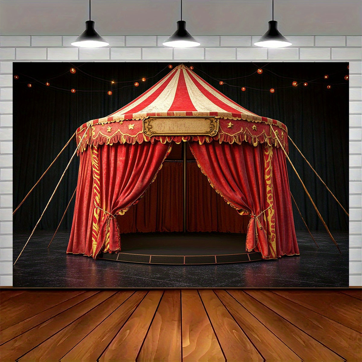 Circus Stage Backdrop