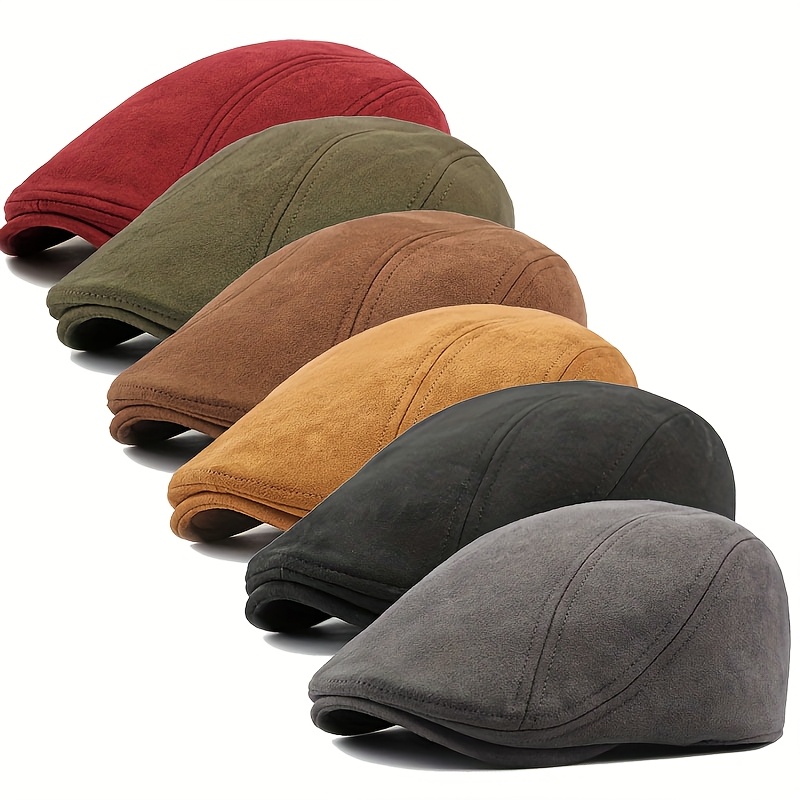 men hats newsboy sold on Temu United States