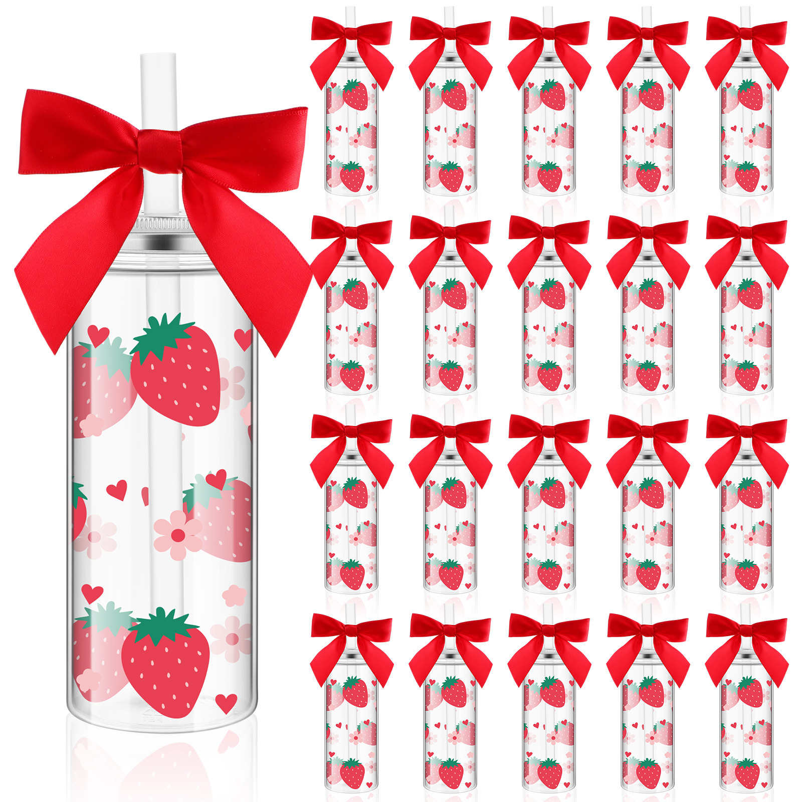 strawberry cups sold on Temu United States