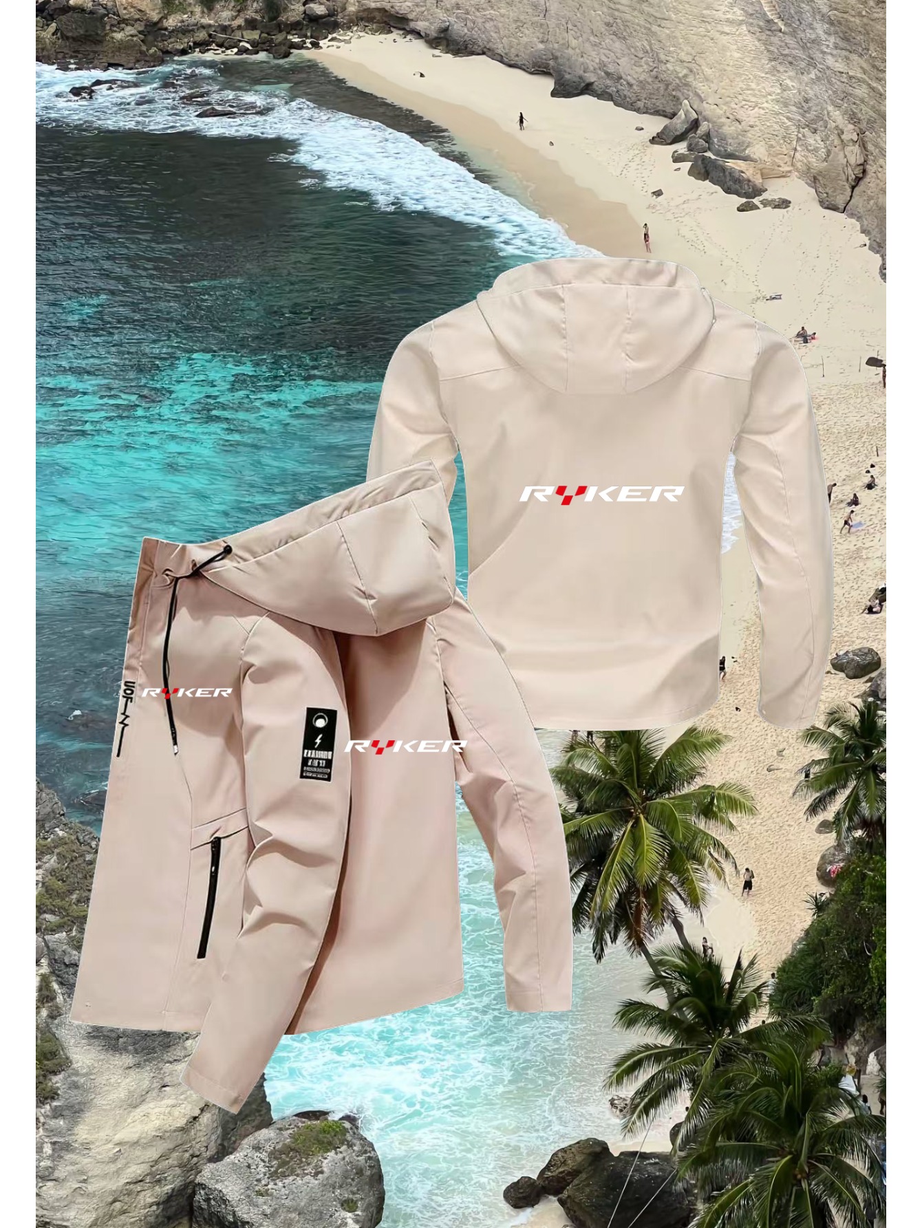 outdoor gear clothing sold on Temu United States
