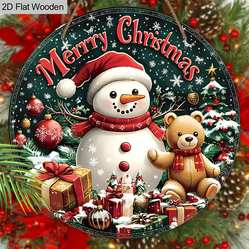snowman decoration sold on Temu United States