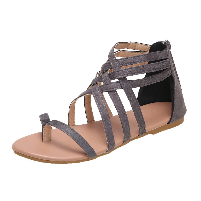 zipper back sandals sold on Temu United States
