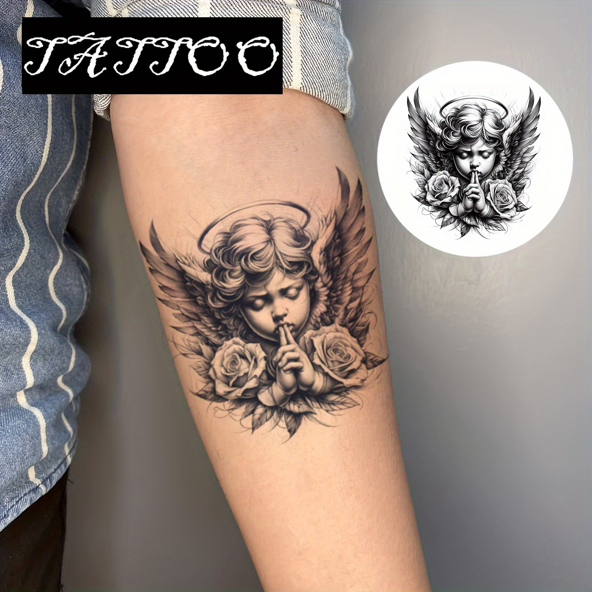 Kleine Engelen Tatoeage Ontwerpen