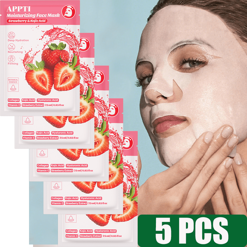 moisturizing face mask sold on Temu United States