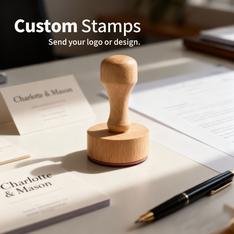 custom stamps sold on Temu Canada