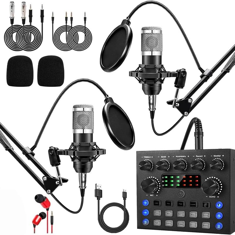 audio recording equipment for podcast sold on Temu United States