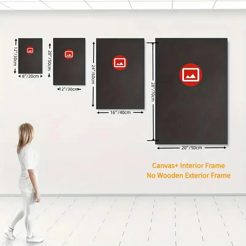 Modern Abstract Canvas Art Set Minimalist Wall Decor Living - Temu