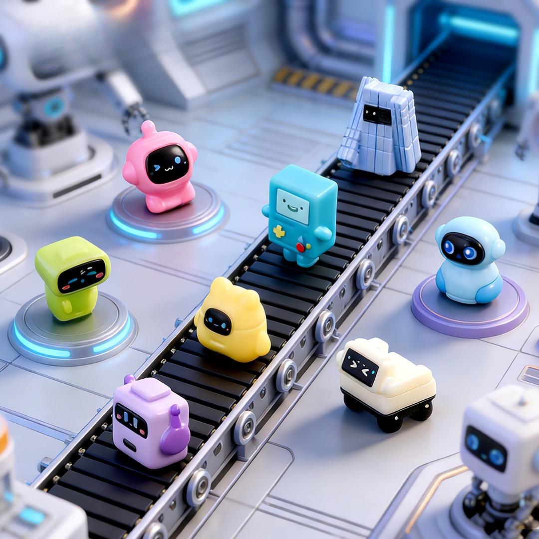 mini robots sold on Temu United States