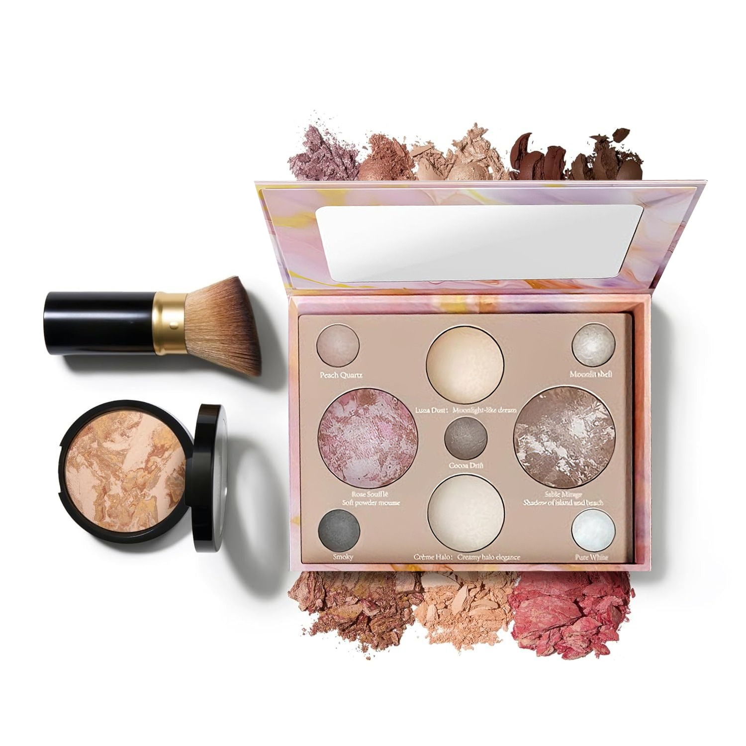 baked makeup sold on Temu United States