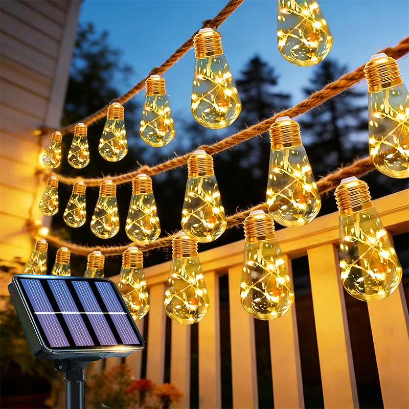 edison string lights