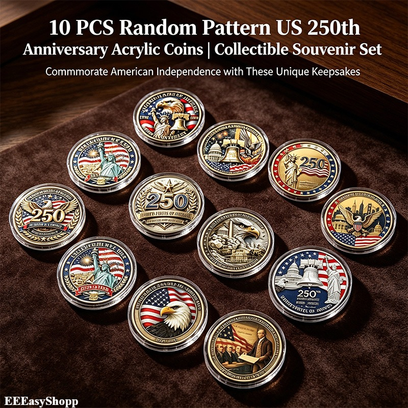 challenge coin collection sold on Temu United States
