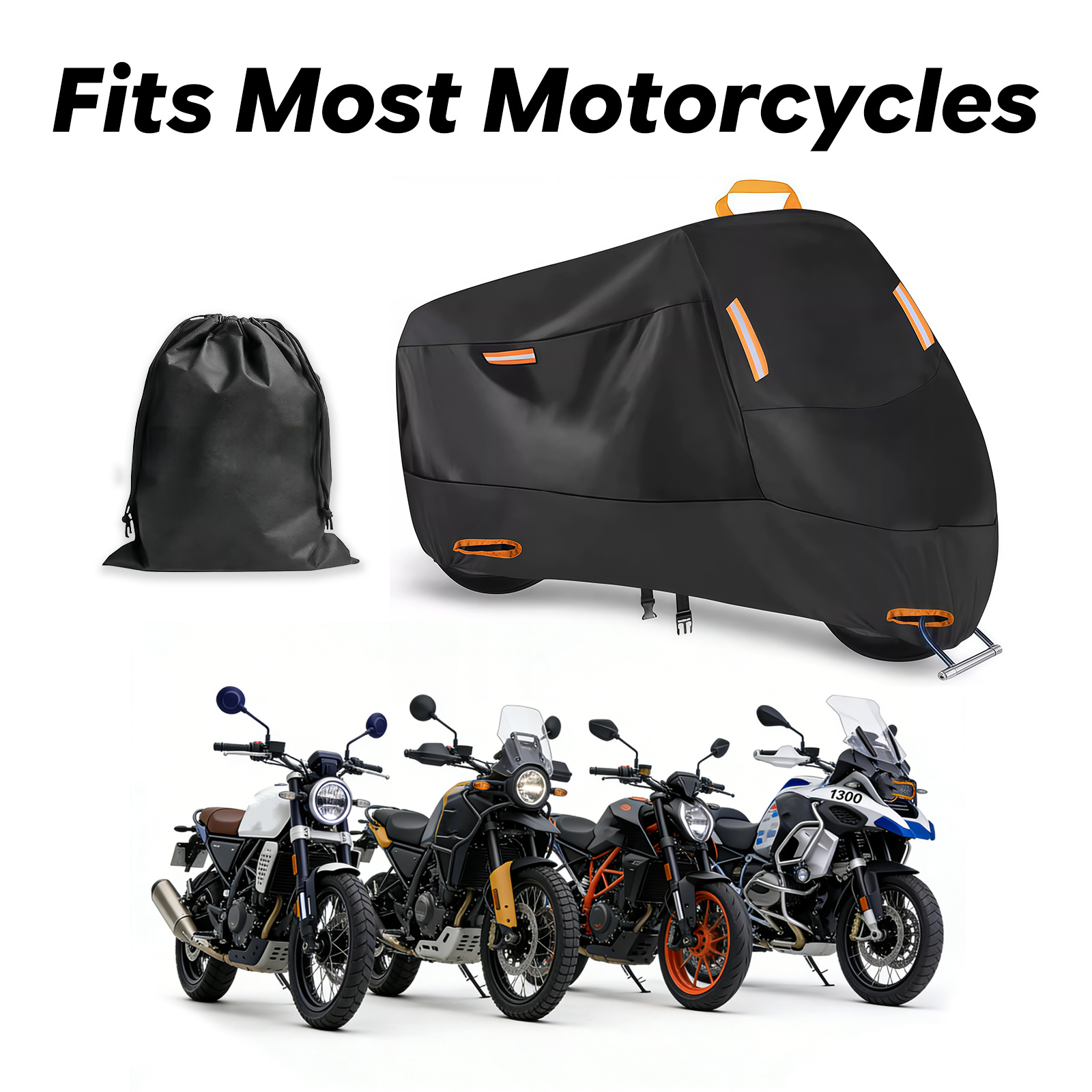 motorcycle covers sold on Temu United States