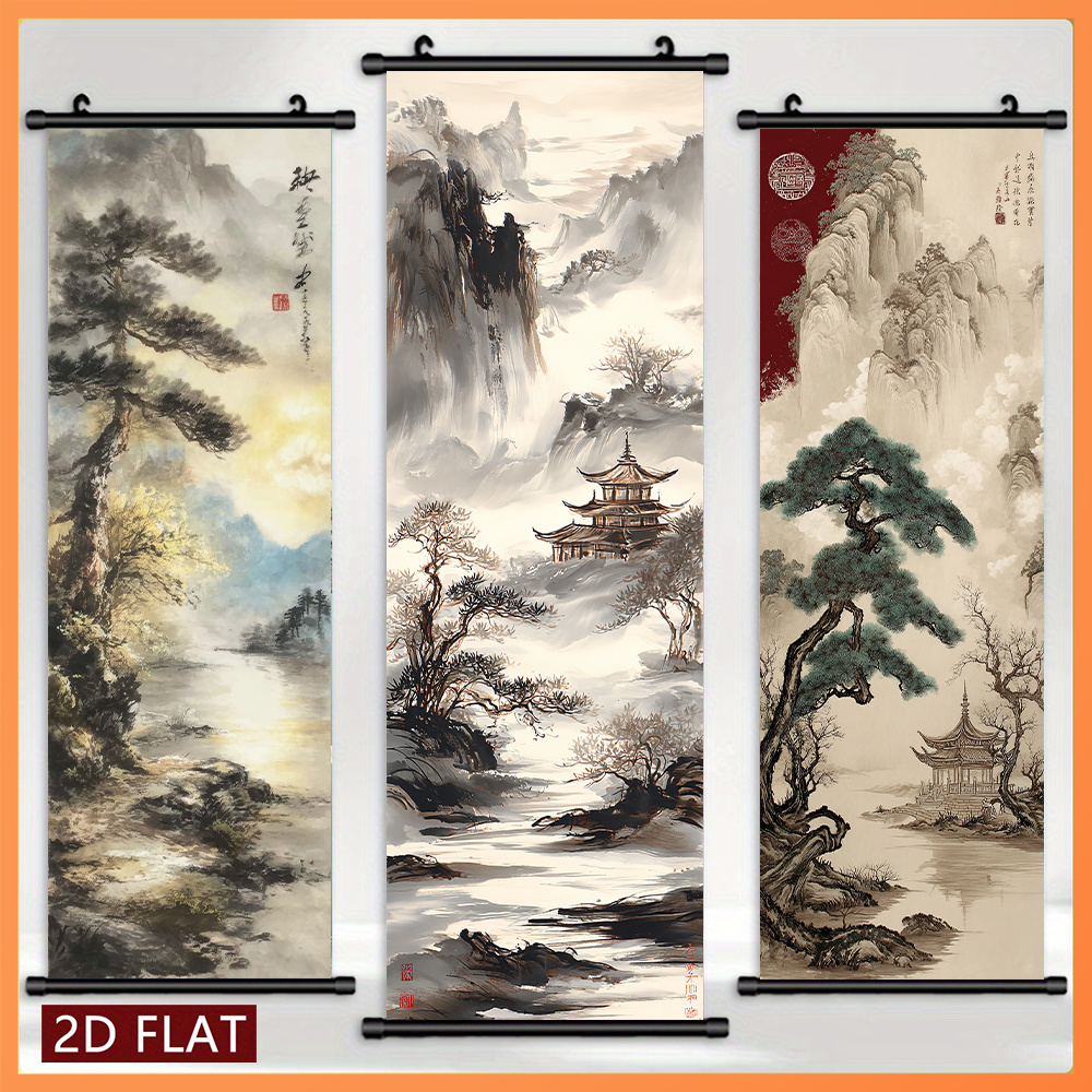 chinese wall art sold on Temu Canada