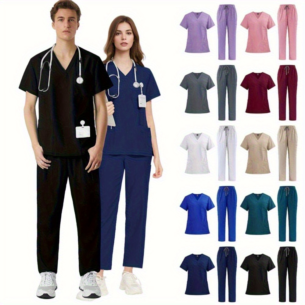 scrubs uniforms sold on Temu United States